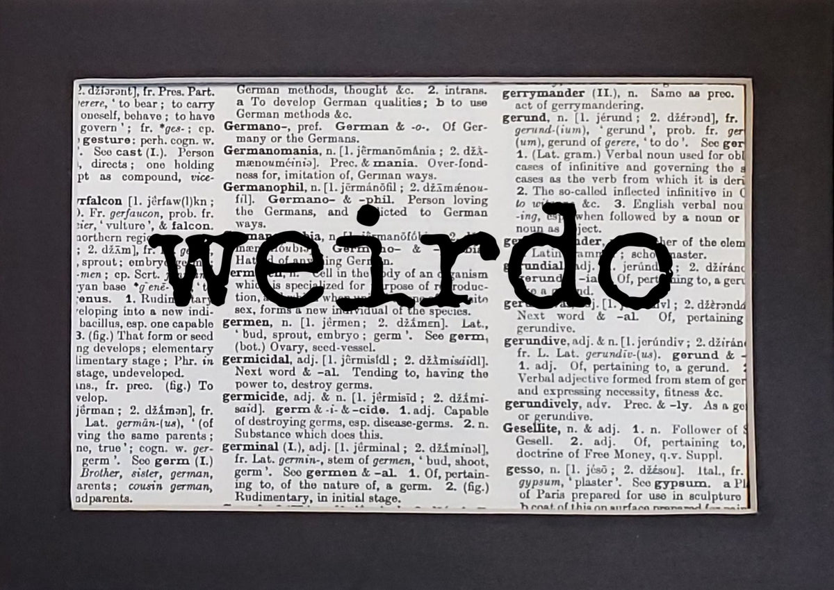 weirdo print – juNxtaposition®